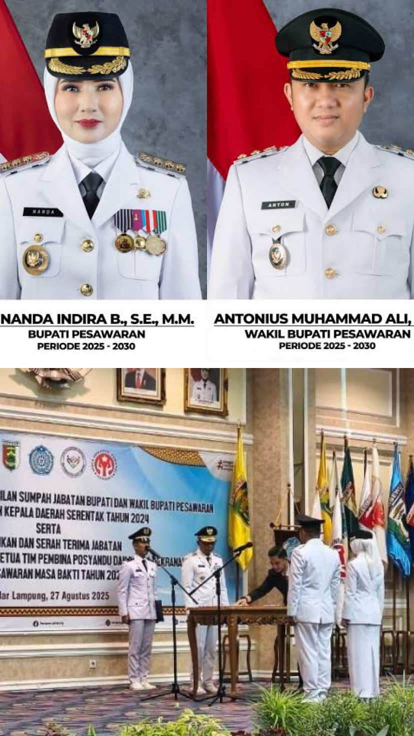 Nanda Indira Bastian–Antonius Muhammad Ali Resmi Dilantik Sebagai ...