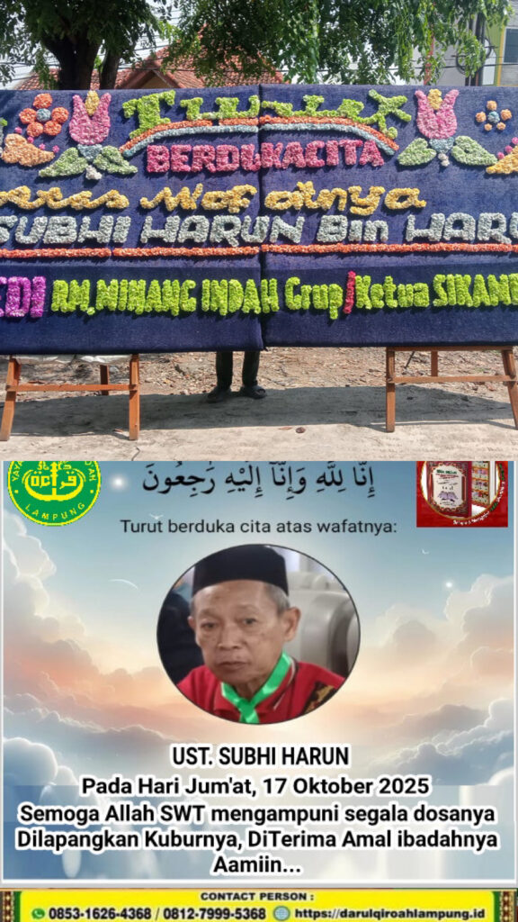 Innalillahi Wainnailaihi Rojiun, Orang Tua Pimred Bintang Broadcast Media Berpulang ke ...